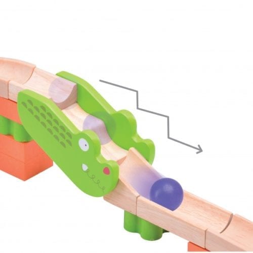 Wonderworld Toboggan à Billes SAFARI Trix Track | Babygreen